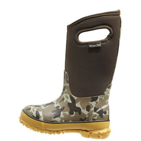 Bogs - Bogs Muck Boots Boys Kids 10" Classic Camo Waterproof Rubber ...