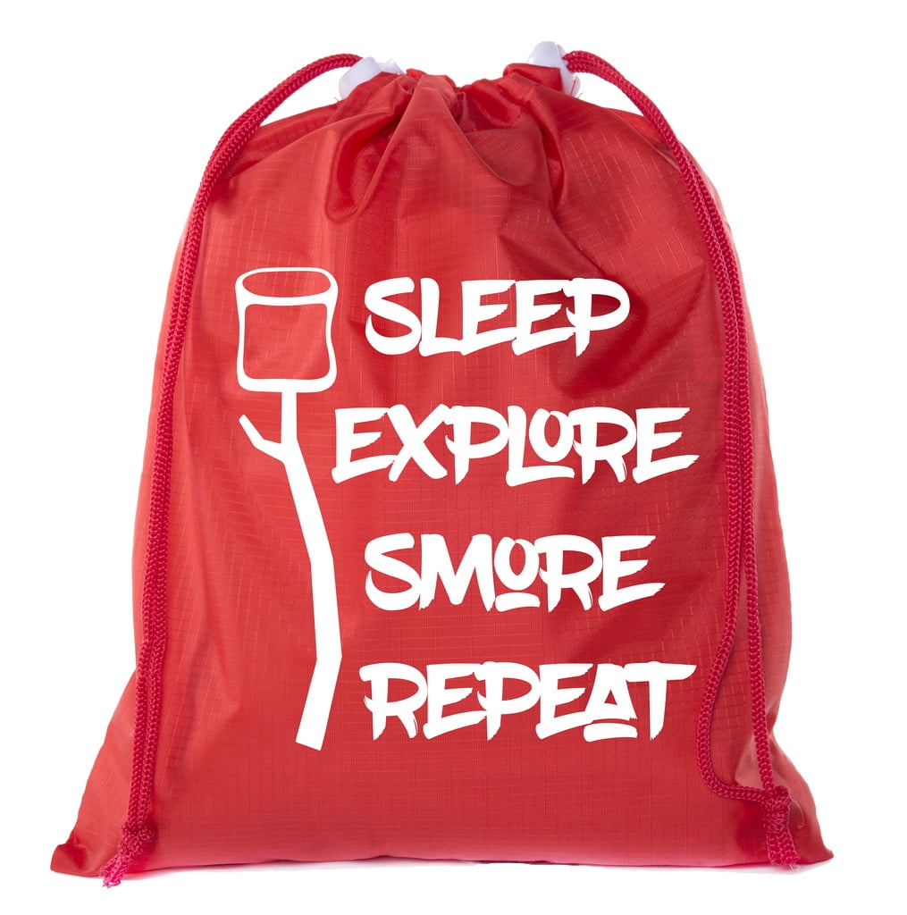 Mato & Hash Camping Mini Drawstring Backpack for Birthday Parties and ...