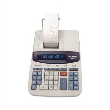 Sharp CS-2850A Two-Color Printing Calculator, Black/Red Print, 4.8 ...