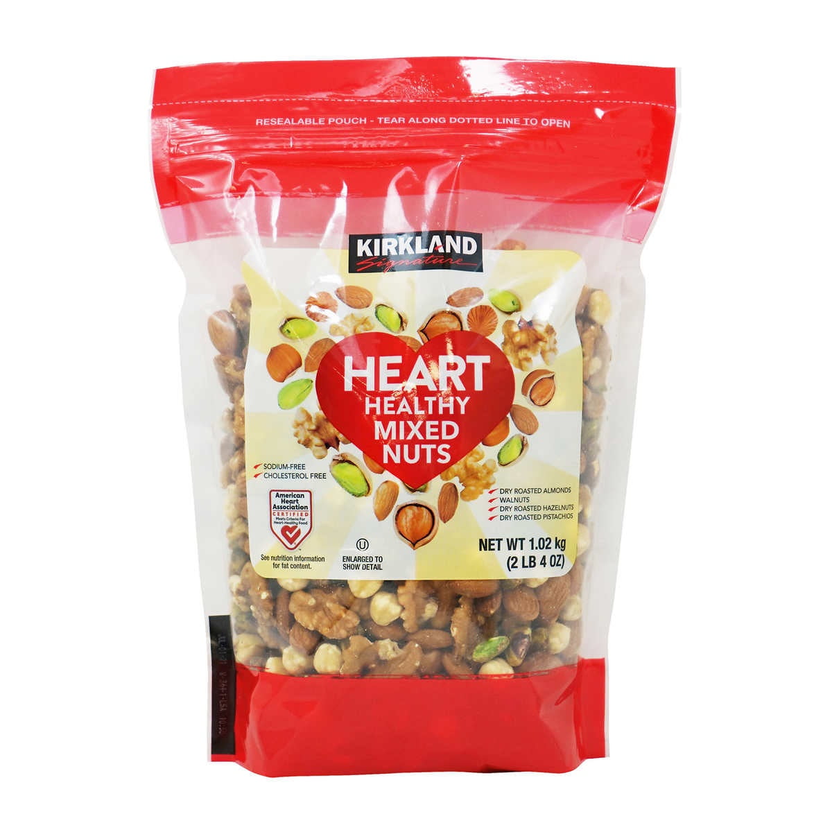 Kirkland Signature Heart Healthy Mixed Nuts, 36 Ounce - Walmart.com