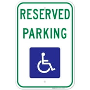 Florida Handicap Parking Sign, Parking by Disabled Permit Only, 12x18 ...