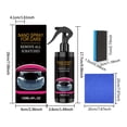 Car Coating Care Spray,Hydrophobic Protective Coating,Automotive Gloss ...