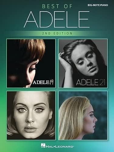 Pre-Owned Best of Adele for Big-Note Piano - 2nd Edition - Walmart.com
