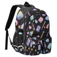 DIXRUYEE Kawaii Style Makeup Pattern Backpack for School 14”Laptop ...