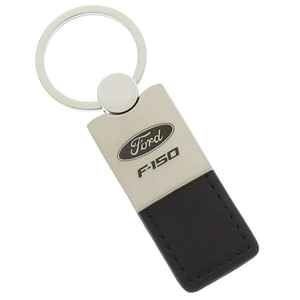 Ford F-150 Duo Black Leather Key Chain - Walmart.com