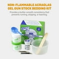 Brownells ACRAGLAS Gel 4 oz. Glass Bedding Kit for Guns - Walmart.com