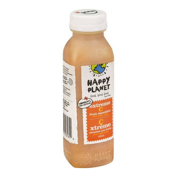Happy Planet Extreme C Fruit Smoothies, 100 Percent, Polyethylene ...