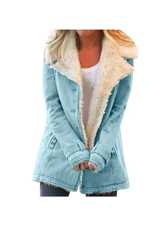 Womens Sherpa Coats