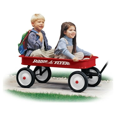 Radio Flyer, Big Red Classic ATW Wagon, All-Terrain Air Tires, Red ...