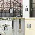 Key Lock Box, AMIR Key Box with Removable Shackle 4-Digit Key Storage ...