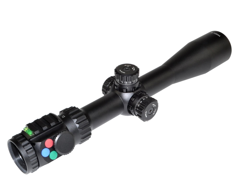 Eastvale 3-12X44 SPA Rifle Scope, Side Parallax AO, RGB Black Mil-Dot ...