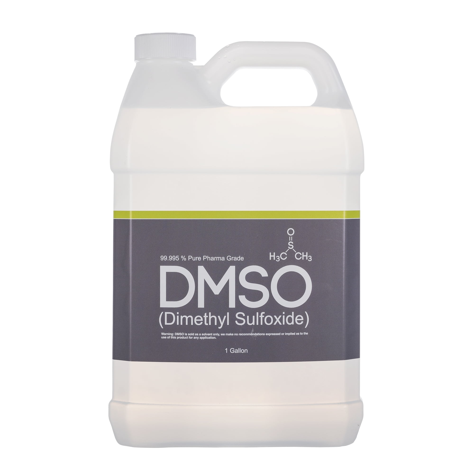 DMSO 1 Gallon Plastic Bottle, Pure Pharma Grade 99.995%, Non-Diluted ...