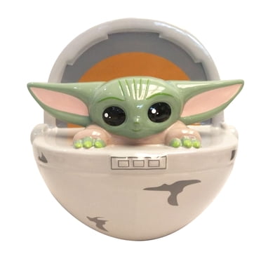 Disney's Star Wars Baby Yoda Ceramic Coin Bank - Walmart.com