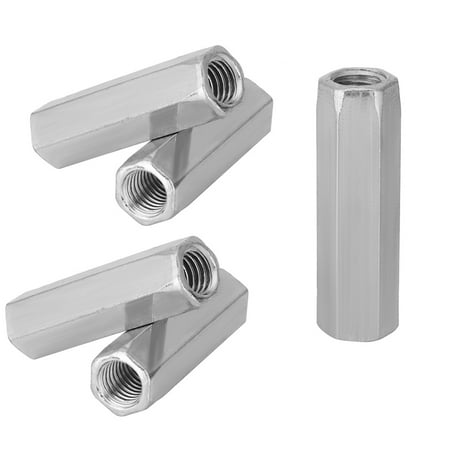Galvanized Hex Thread Nut, M10x40/50 Long Nuts, Threaded Fasteners ...