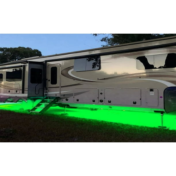 16.4FT RV Underglow Led Lights Kit 12V Camper Underbody Lights for Motorhome Travel Trailer Concession Stands Food Trucks RV Awning Light RV Led