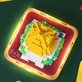 Yellow Crane Tower Desk Calendar With LED Lights 2025 Calendar Memo Pad ...
