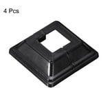 Deck Post Base Cover, 4Pcs Split Style Post Bracket 26x26mm/1.02x1.02 ...