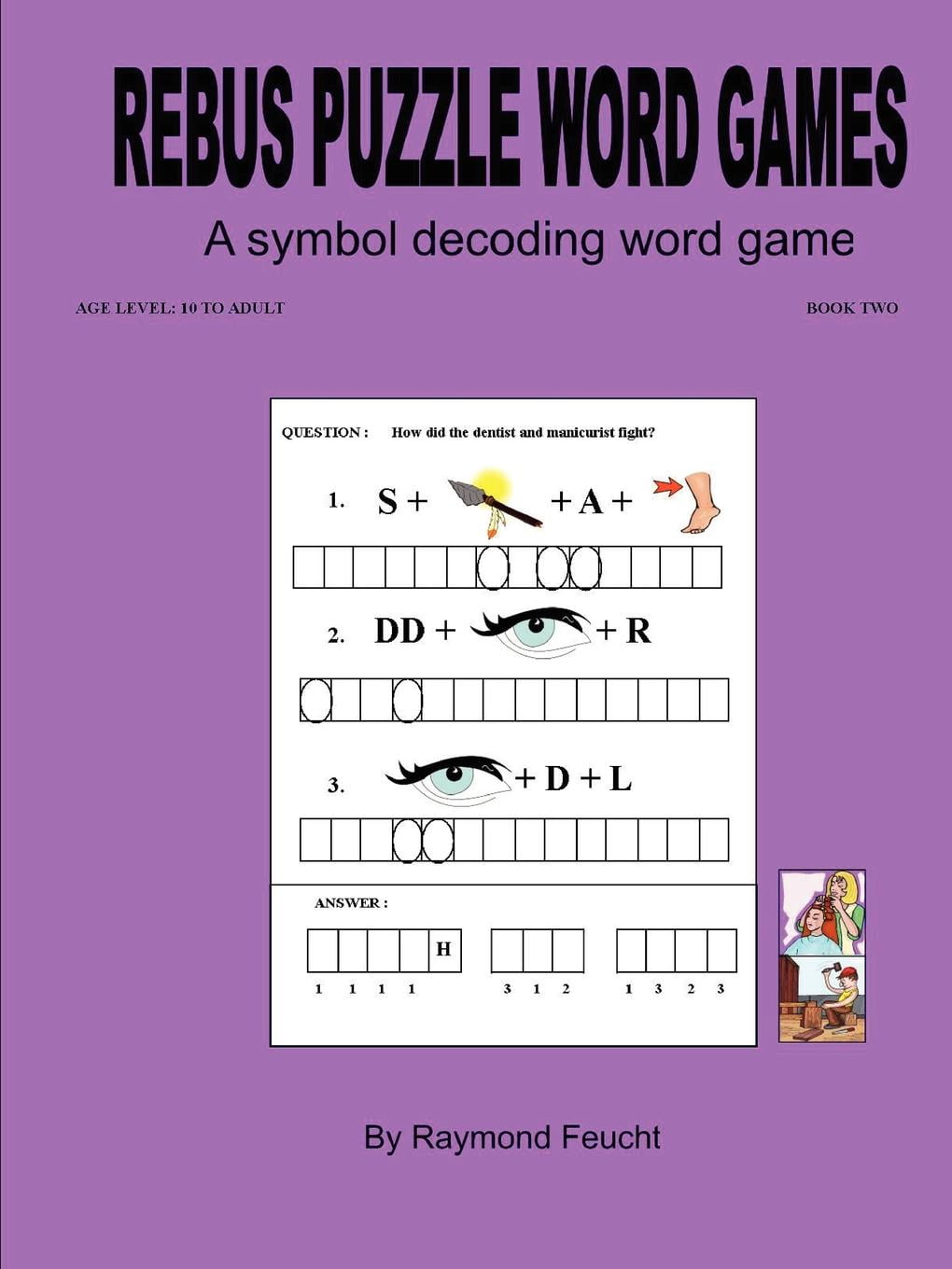 Rebus Puzzle Word Games ( Book Two ) (Paperback) - Walmart.com ...