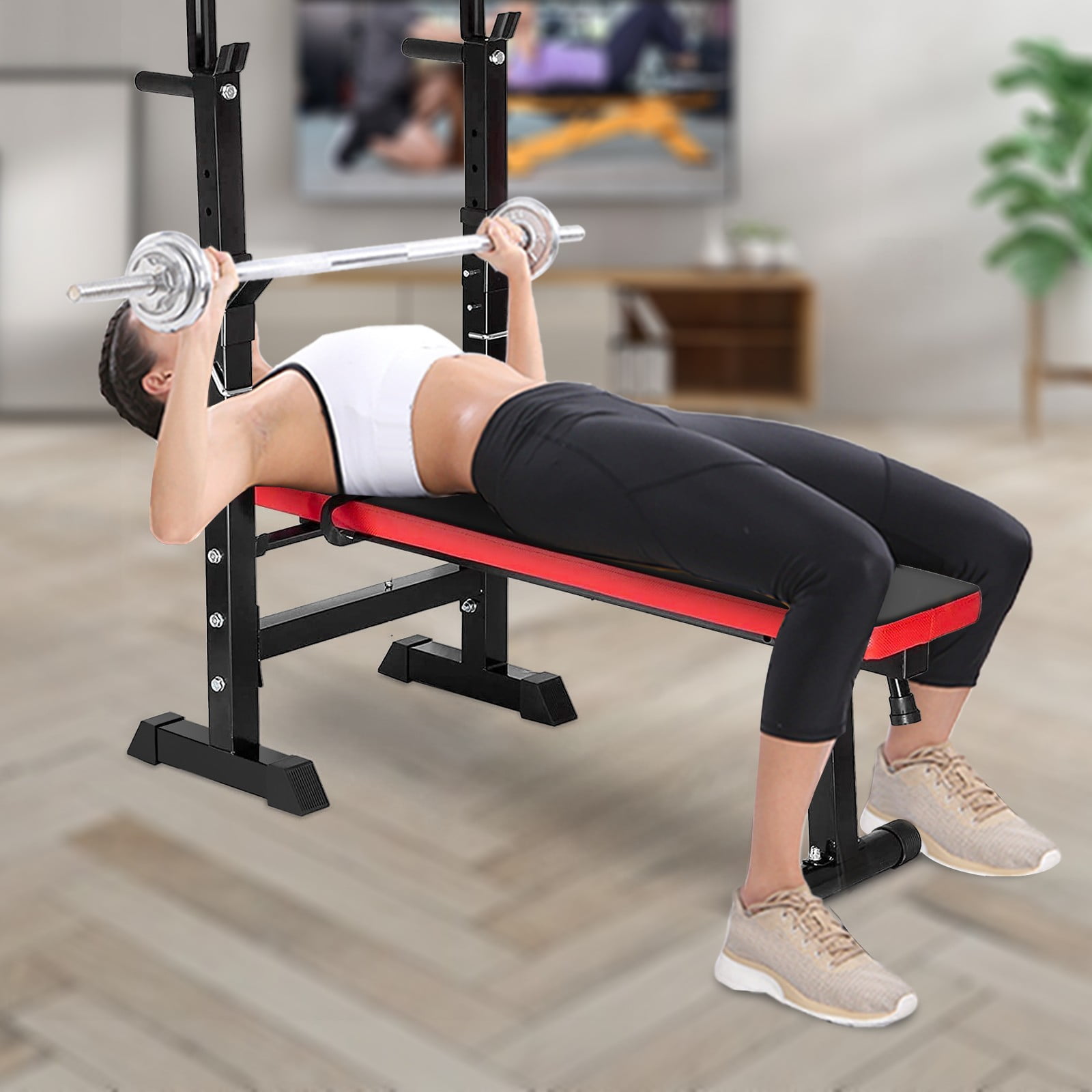 Buy Adjustable Olympic Weight Bench Power Olympic Weight Bench with ...