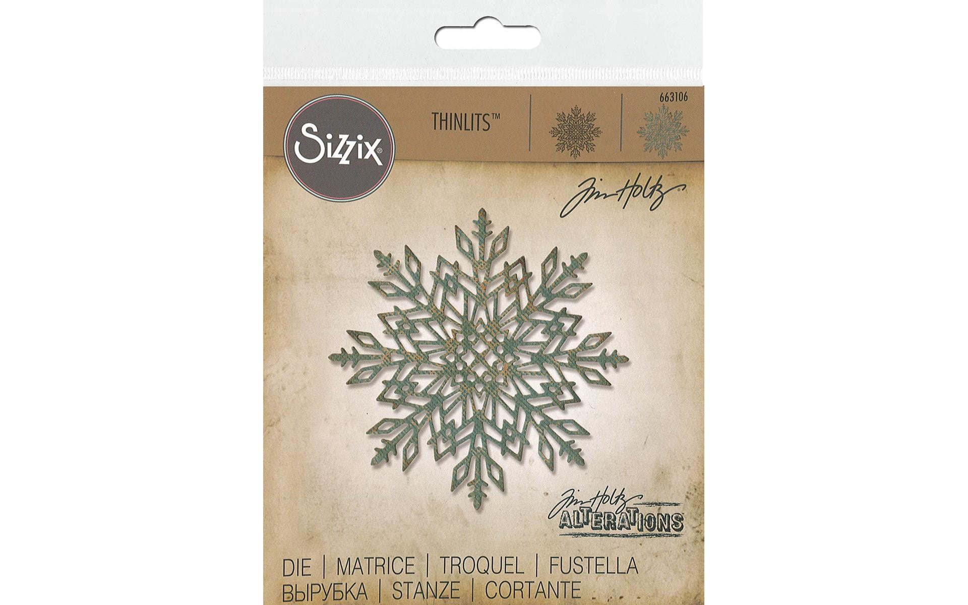 Sizzix THoltz Thinlits Die Flurry #2 - Walmart.com