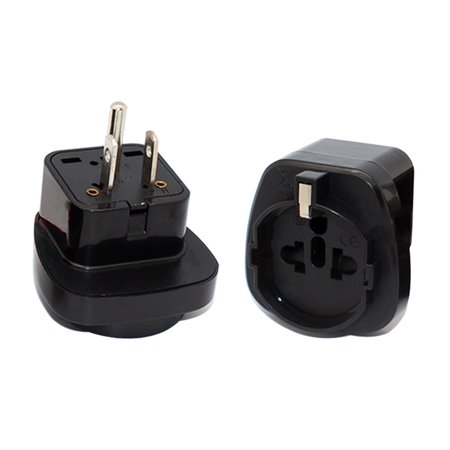 standard three plug converter United States Japan universal conversion ...