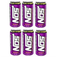 NOS High Performance Energy Drink, Grape, 16 fl oz - Walmart.com