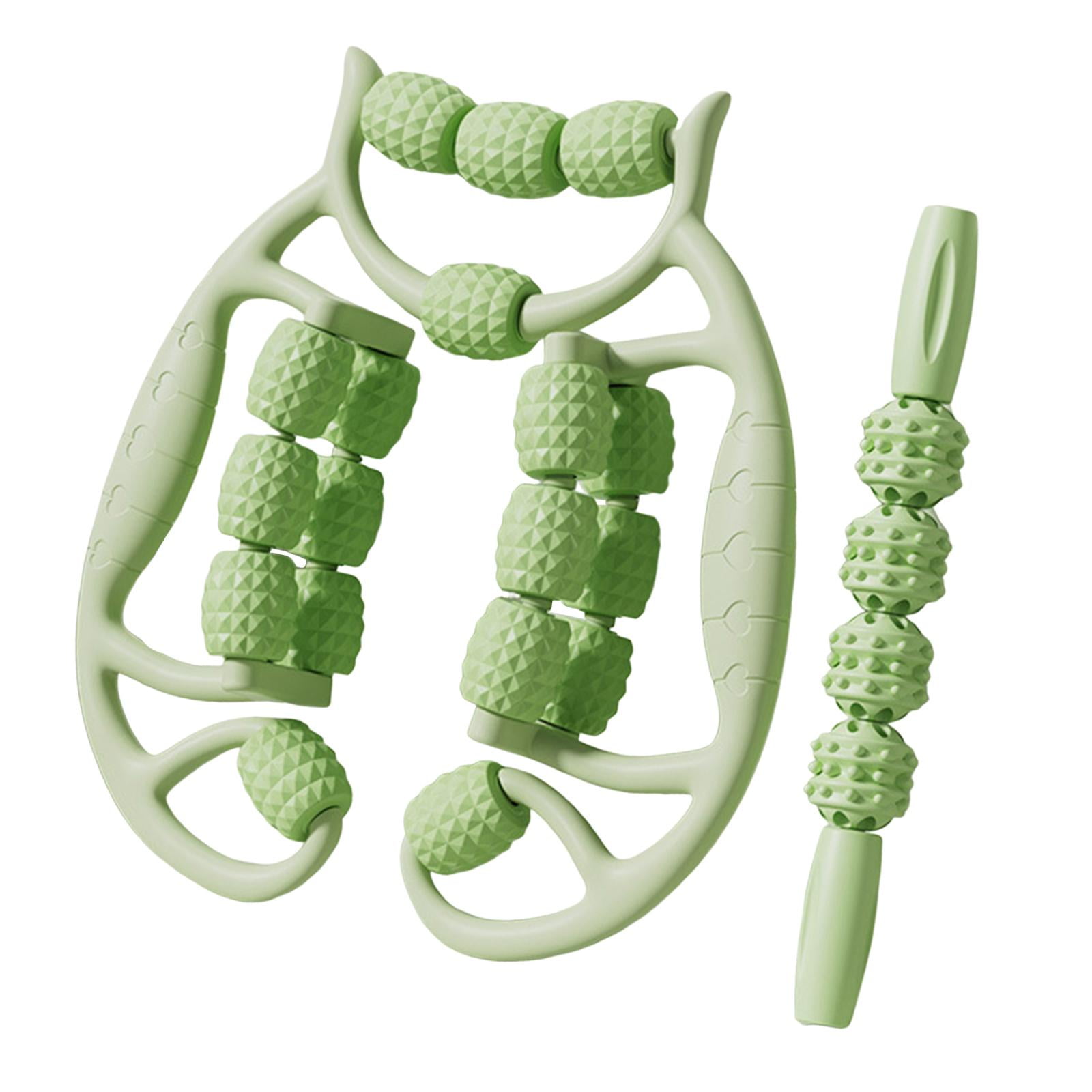 2 rodillos masajeadores relajantes, pinzas circulares para piernas ...