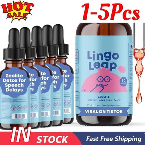 Lingo Leap Children's Drops - Zeolite Detox for Speech Delays Therapy ...