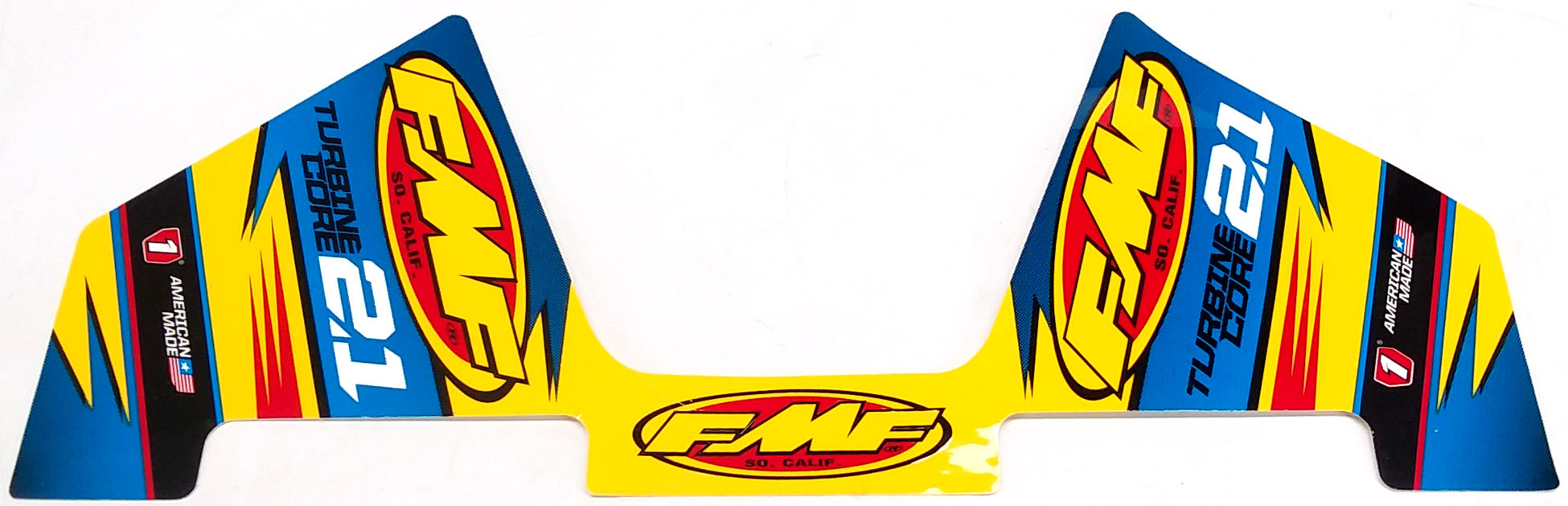 FMF Exhaust Replacement Decals Turbinecore 2.1 Mylar Wrap (014828 ...