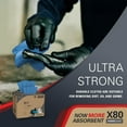 PowerClean X80 Cloths Heavy Duty Wipes (41041), Brag Box, Extended Use ...