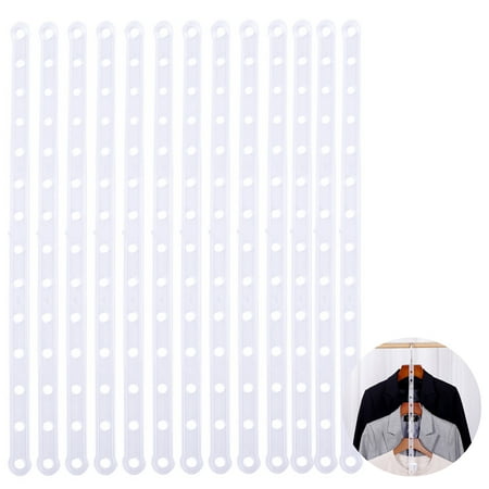 Coofit Display Hanger Strip 14-Hole Multi-purpose Plastic Clip Strip ...