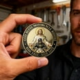 Motorcycle Blessing Coin Ride Safe Religious Pocket Token for Riders ...