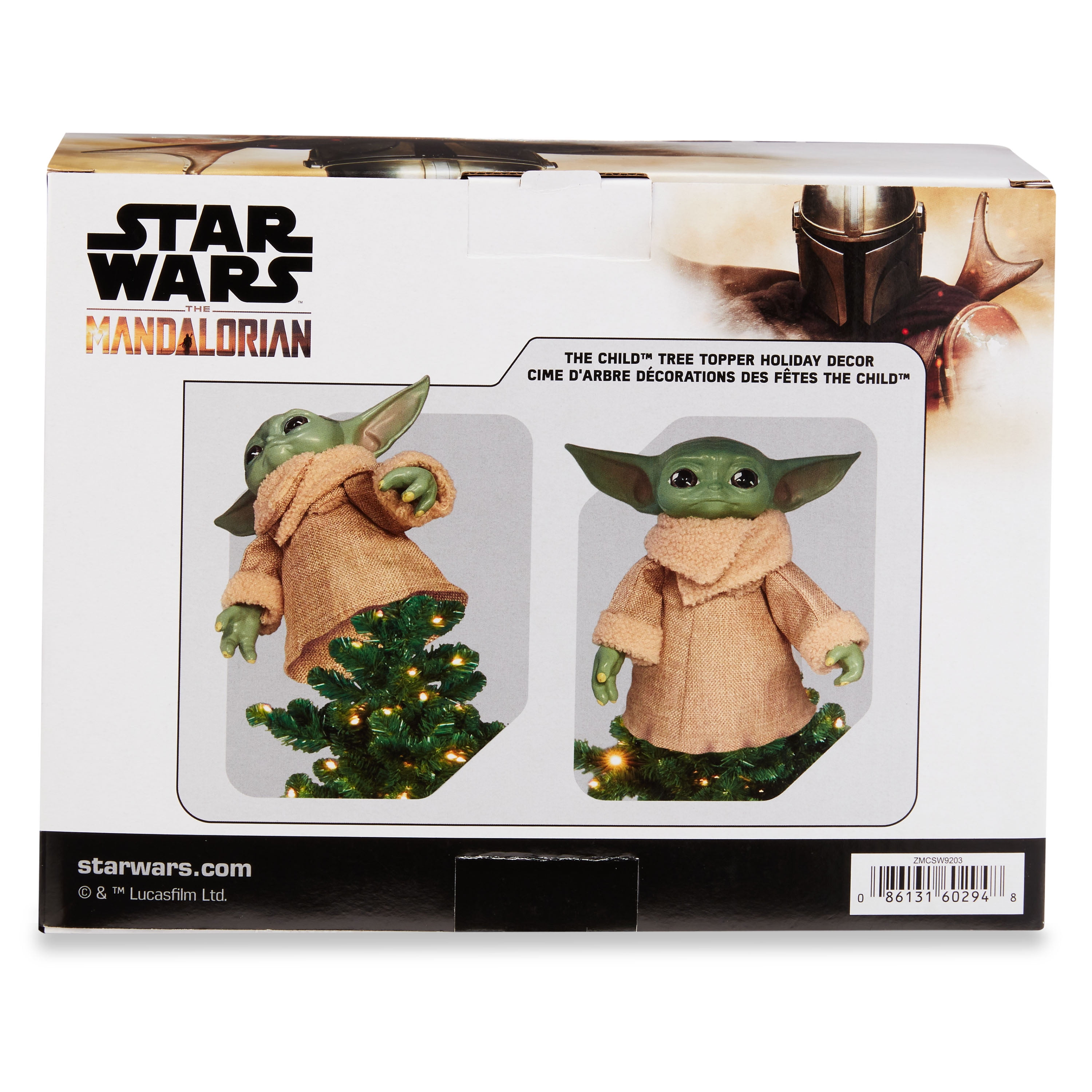 Yoda Star Tree Topper Magical Star Wars Theme Christmas Tree Idea With