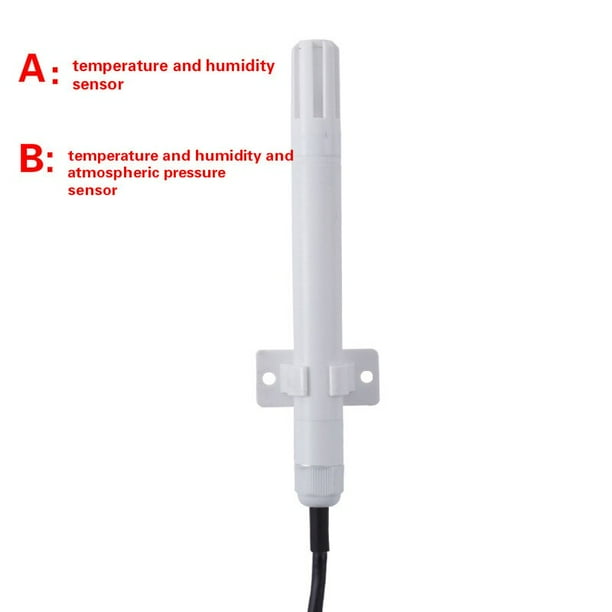 High Precision Duct Temperature And Humidity Transmitter Atmospheric Pressure Sensor Louver Box