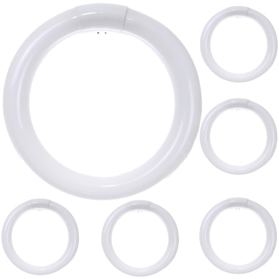 Diodesy- Pack of 6 FC12T9/DL T9 Circline Round Fluorescent Light Bulb ...