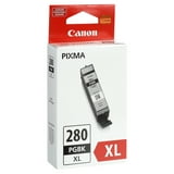 Canon PGI-280 XL Pigment Black Ink for Sharp Text, Longevity & Optimal ...