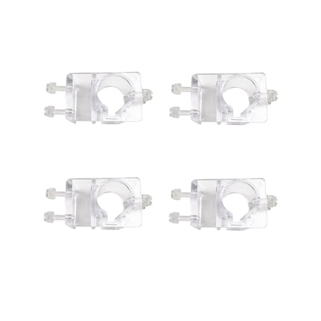 STARTIST 4 Pieces Soft Tube Fixture Holder Mounting Clip Hose Holder ...