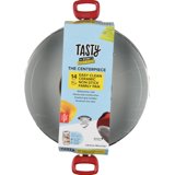 Tasty Ceramic Titanium-Reinforced Non-Stick Centerpiece Pan with Glass ...