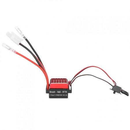 Zyyini 360A Electronic Speed Control RC Car Ship Two‑Way Brush ...