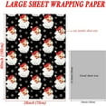 Christmas Wrapping Paper - Santa Wrapping Paper with Winter Woodland ...