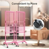 Adjustable Hair Braiding Rack with 280 Pegs, Storage Holding Weave ...