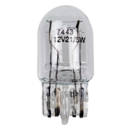 Eiko 7443-BP 13.5V T-6 Wedge Base Bulb, 1.85-0.44A - Walmart.com