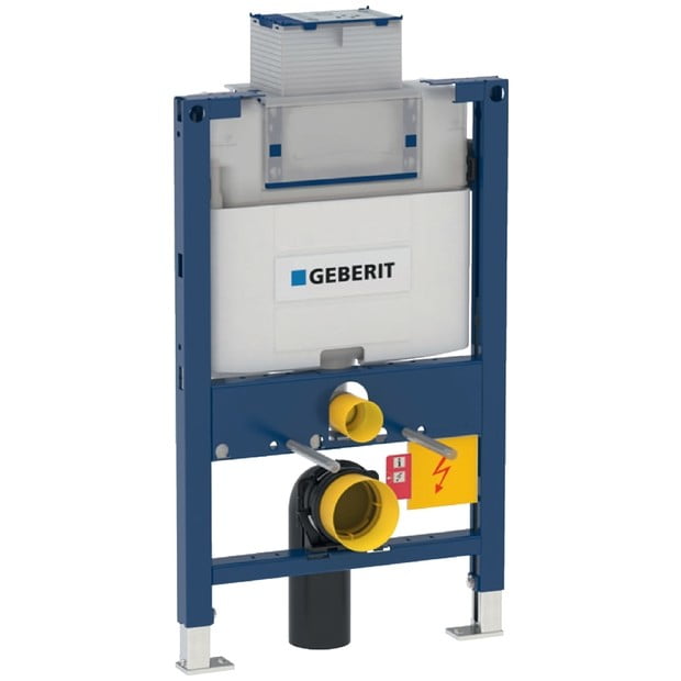 Geberit 111.012 Omega 0.8 / 1.6 Dual Flush Concealed Tank For Wall ...