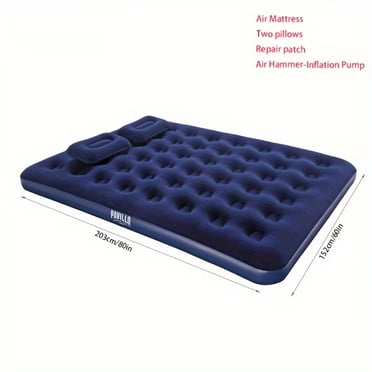 Zearna Twin Size Airbed, Inflatable Air Mattress with Built-in Pump ...