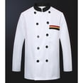 Chefs Jackets Coat Embroidered Chefs Jackets with Traditional Button ...