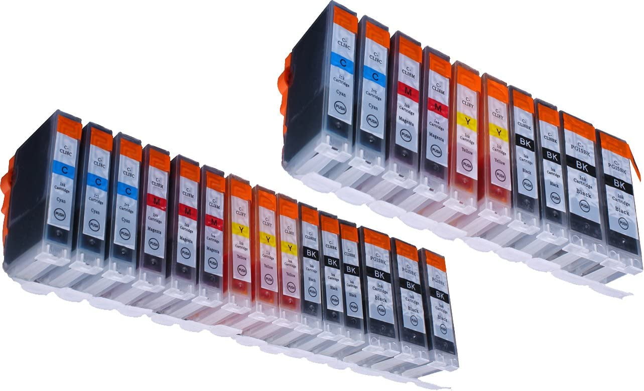 Zulu Inks® Compatible Ink Cartridge Replacement for PIXMA 25 Pack CLI 8 ...