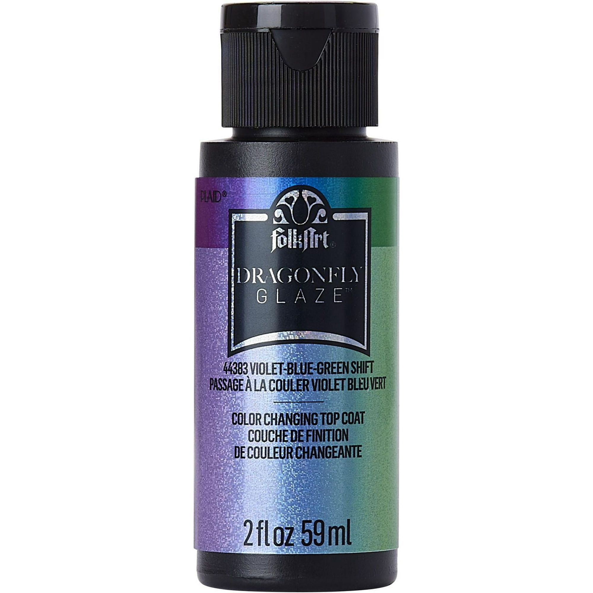 Click here for Folkart Dragonfly Glaze Gloss Finish  Violet - Blu... prices