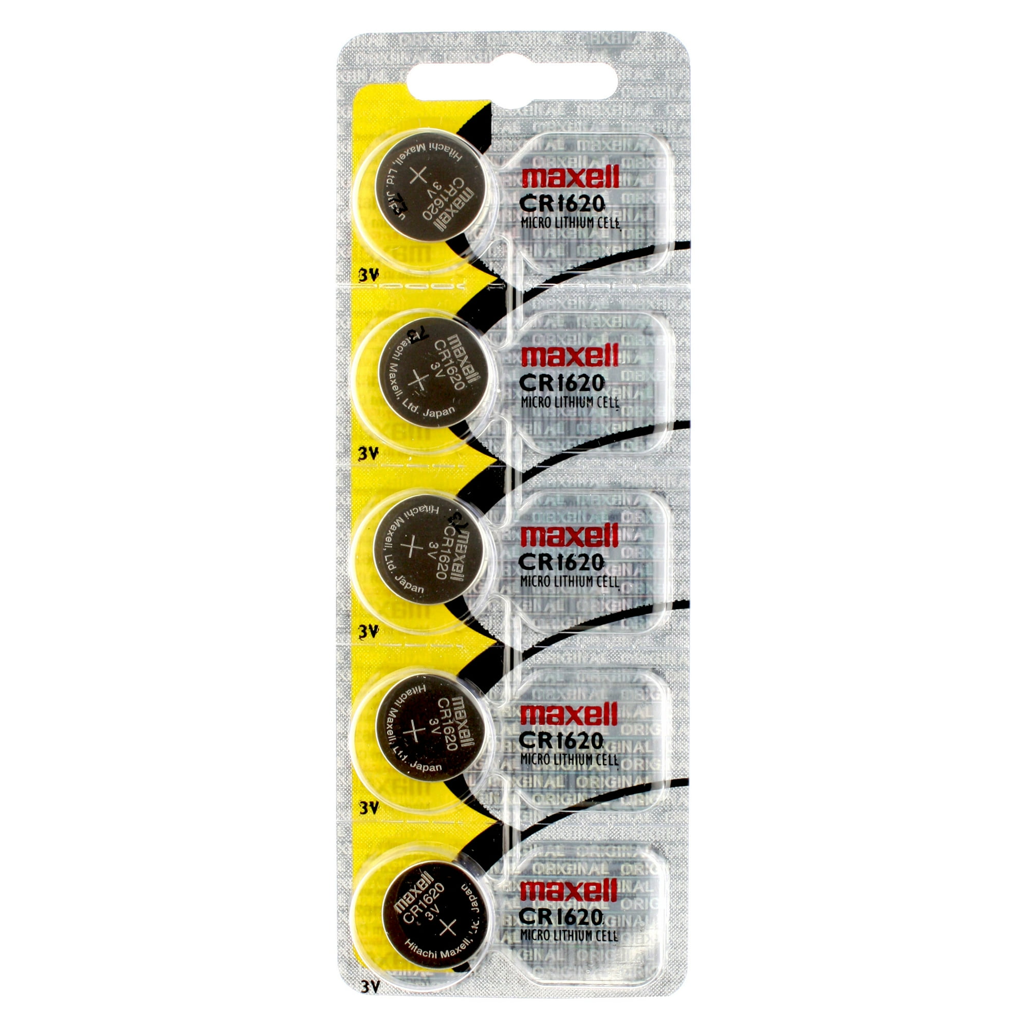 Click here for 5 X Maxell Cr1620 Batteries  Lithium Battery 1620 prices