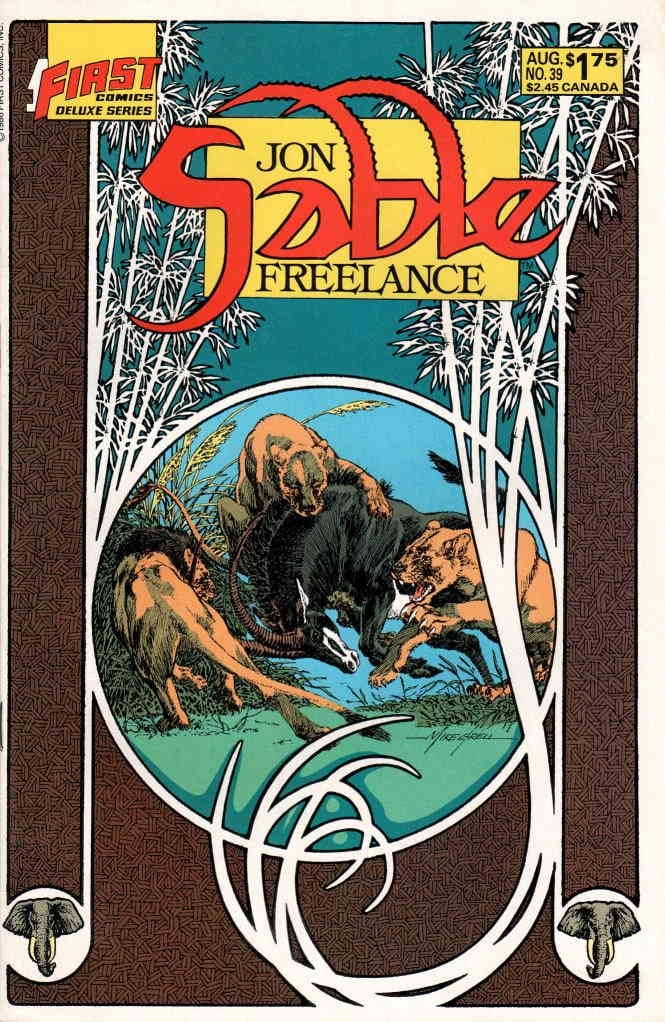 Jon Sable, Freelance #39 VF ; First Comic Book - Walmart.com