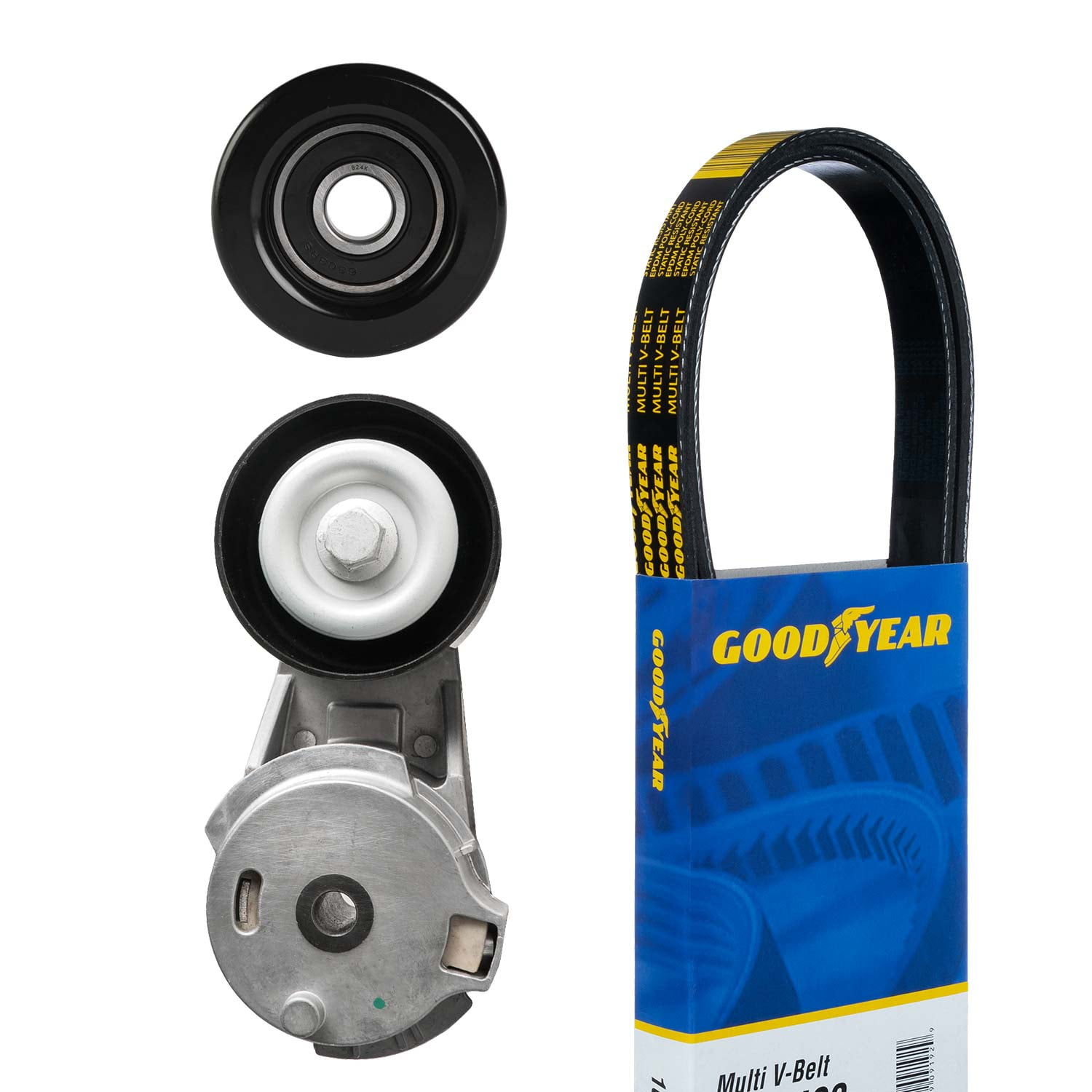 Goodyear Belts 3111 Serpentine Belt Drive Component Kit - Walmart.com